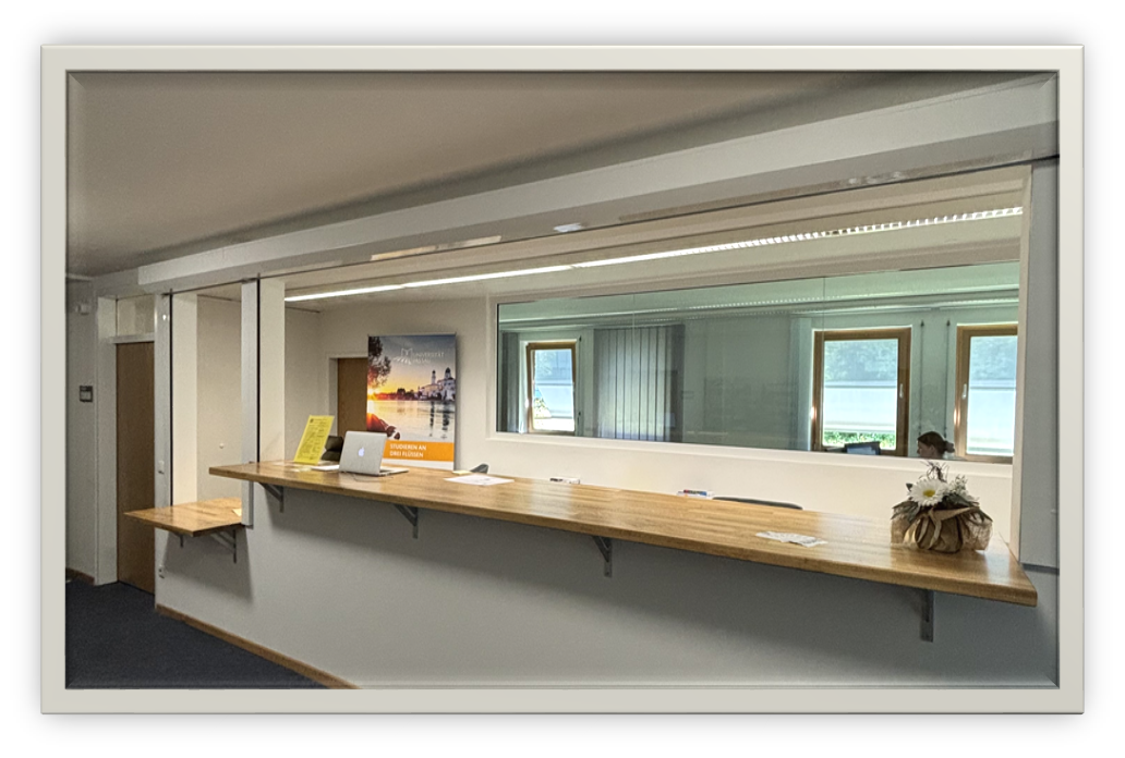 Der Infopoint ist eröffnet! • Universität Passau